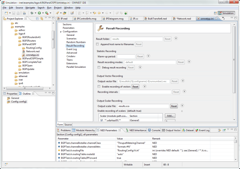 OMNEST - The Simulation IDE